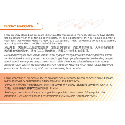 BIOBAY Macomen 60 capsules