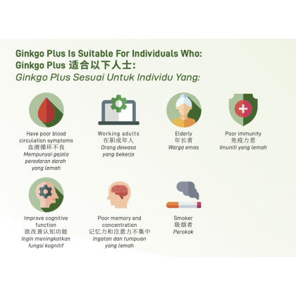 BIOBAY Ginkgo Plus 60 capsules