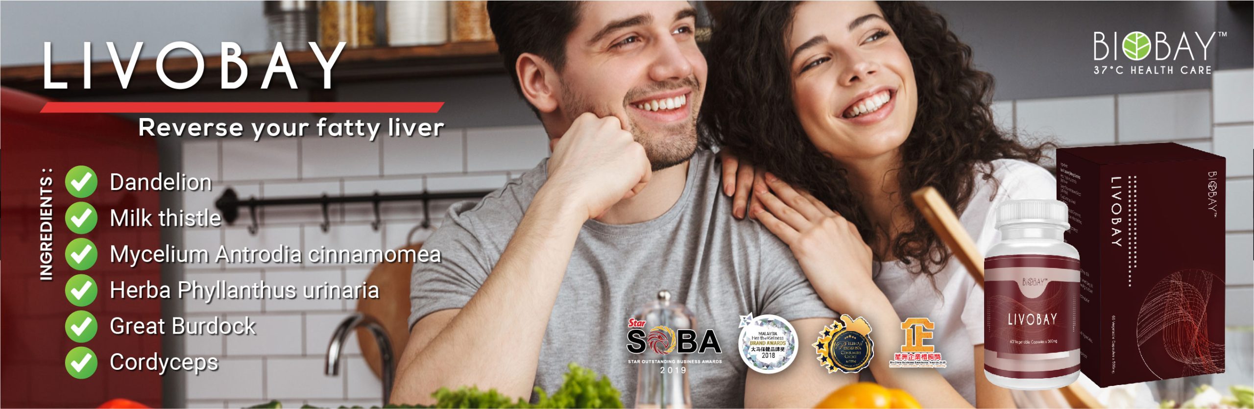 BIOBAY Livobay 60 capsules