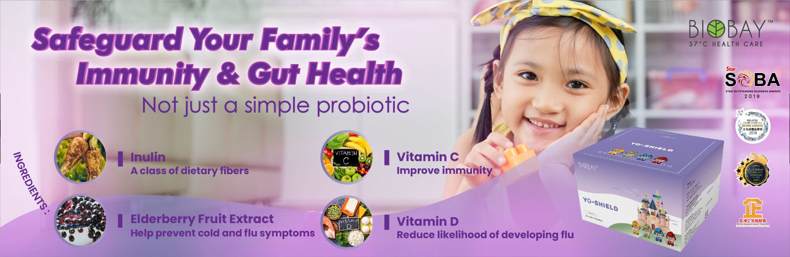 BIOBAY Yo-Shield 30 sachets